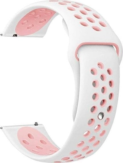 Rrip ore Beline Sport Silicone, 20mm, bardhe roze | Gjirafa50