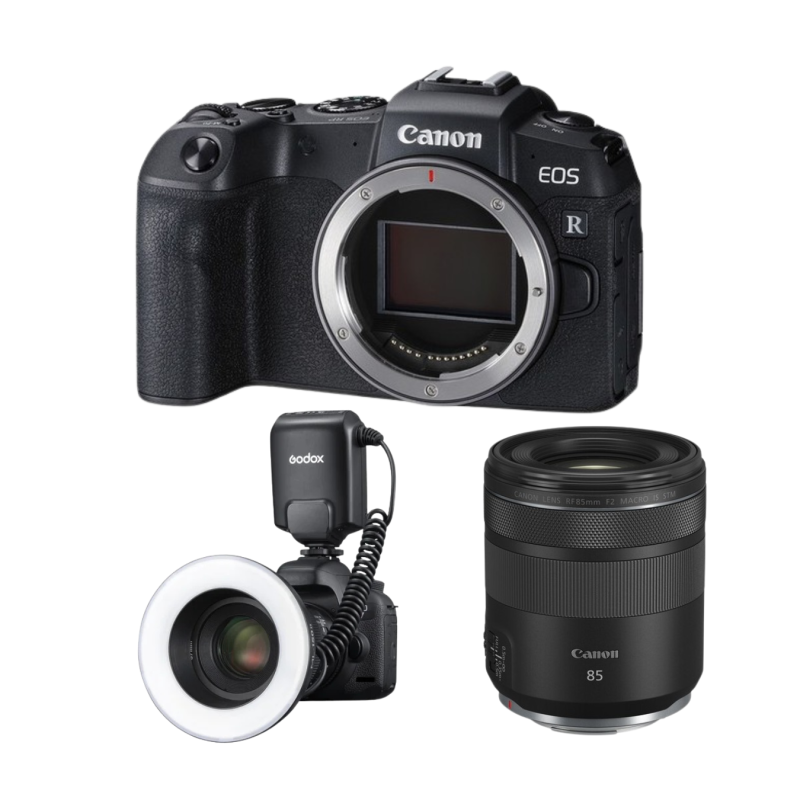 Dental Photo Set – Camera & Ring Light | Gjirafa50