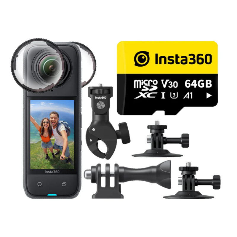 Insta360 X4 8K Motorcycle Bundle | Gjirafa50