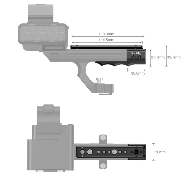 SmallRig Sony FX30 / FX3 XLR Handle Extension Rig | Gjirafa50