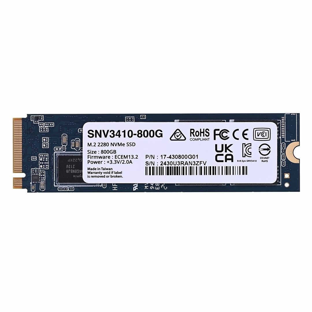 Disk SSD Synology SNV3410, 800GB, M.2 PCIe NVMe | Gjirafa50