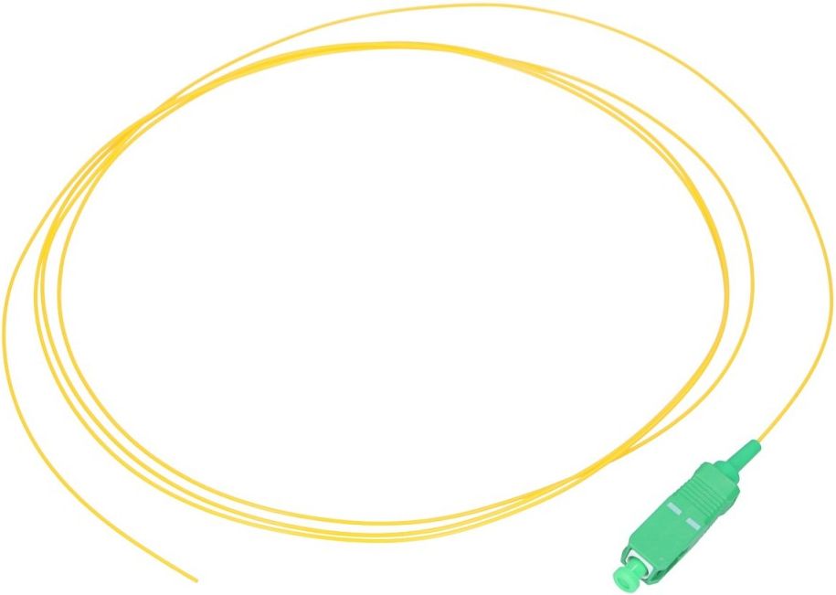 Kabllo me fibra optike ExtraLink Pigtail SC / APC 1.5m, e verdhe ...