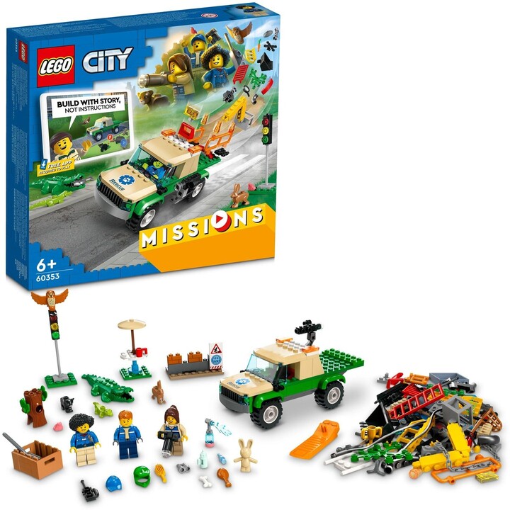 Set loder LEGO® City 60353 Rescue missions in the wild, 246 pjese ...