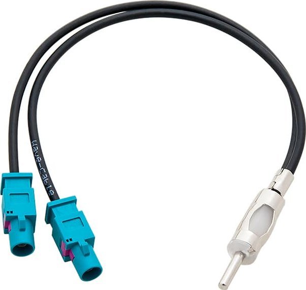 Adapter antene Blow 0224, 2x FAKRA mashkull ne DIN mashkull, i zi ...