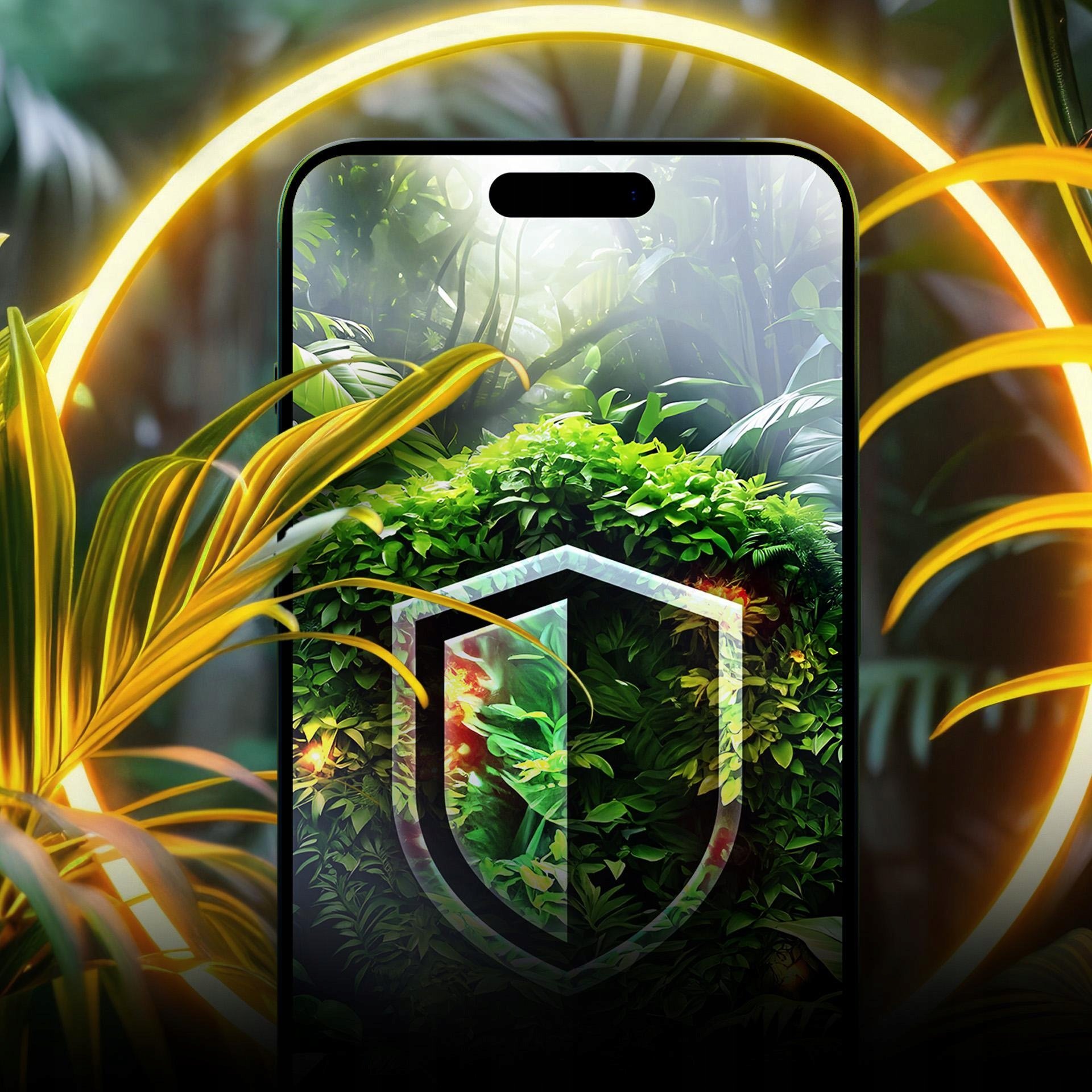 Xham mbrojtes 3MK HardGlass Max Eco, per iPhone 15 Pro, 9H, | Gjirafa50