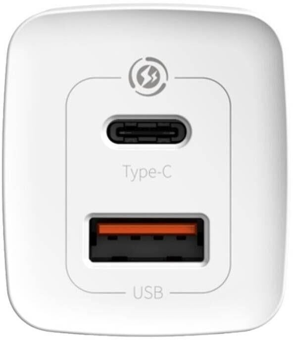 Adapter Baseus GaN2 Lite Fast PPS 65W USB, i bardhe | Gjirafa50
