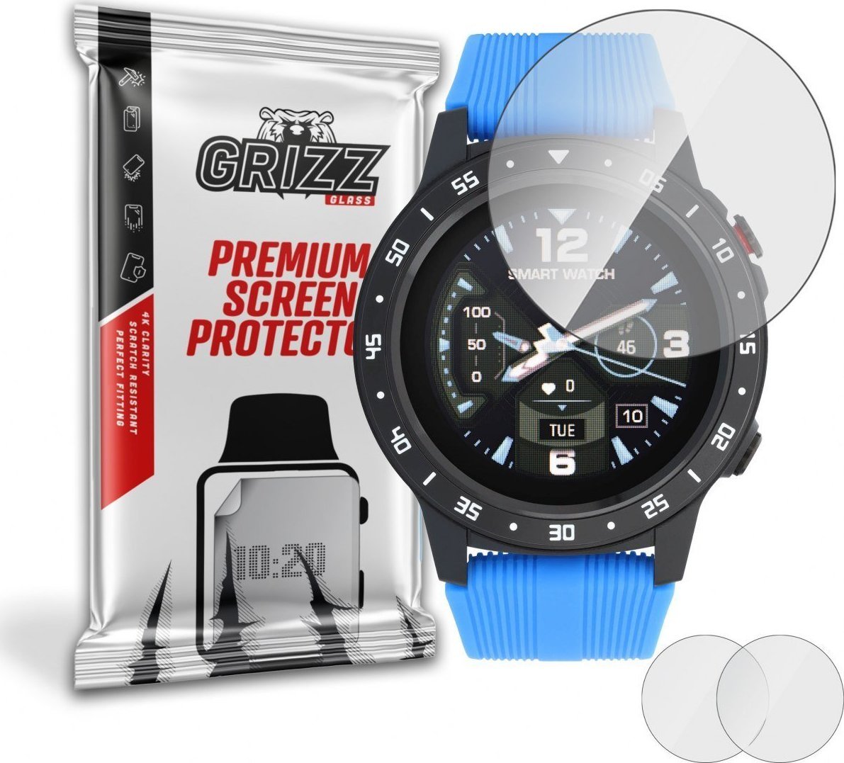 Xham mbrojtes hibrid GrizzGlass per Garett Multi 4, 2 cope, | Gjirafa50