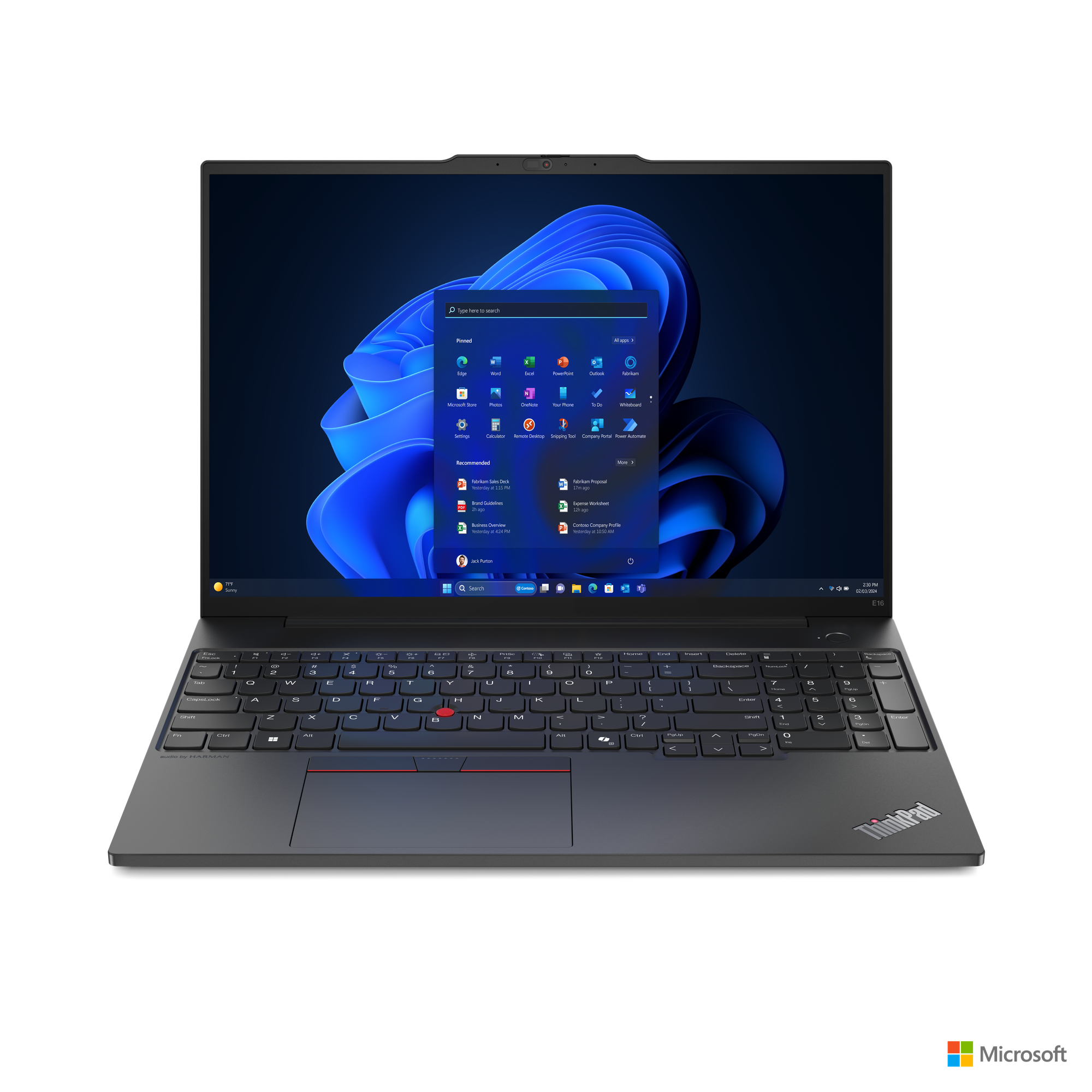 Laptop Lenovo NB ThinkPad E16 Gen 2, 16', Intel Core Ultra 5,16GB ...